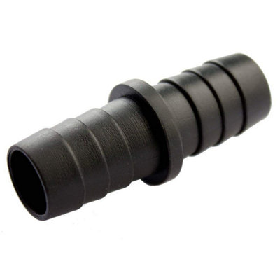 5x 22mm Outlet Hose Connector (1) PP - Durable Plastic Straight Hose ...