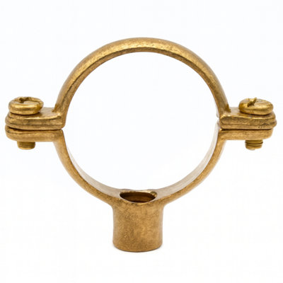 5x 35mm Munsen Ring Single Brass Female - Heavy Duty Pipe Support ...
