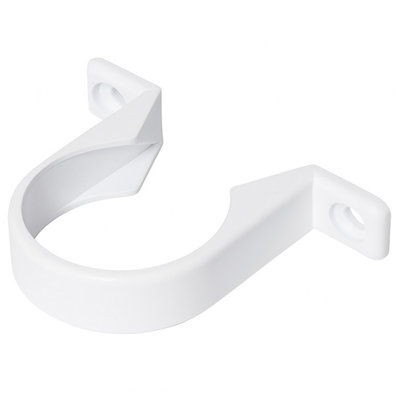 5x 36mm Solvent Weld Pipe Clip Black - Durable Plastic Pipe Support ...