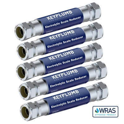 5X KEYPLUMB INLINE ELECTROLYTIC SCALE REDUCER INHIBITOR 15MM ...