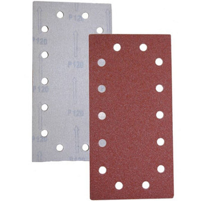 5x Orbital Sand Paper 228mm x 116mm G120 | DIY at B&Q