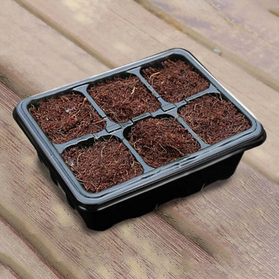 5X Seed Starter Trays Grow Tray Plant Germination Propagator Box Lids ...