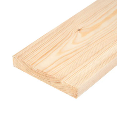 5x1 - 22x125mm Planed Wood Timber 1m x 2 Total 2 Meters | DIY at B&Q