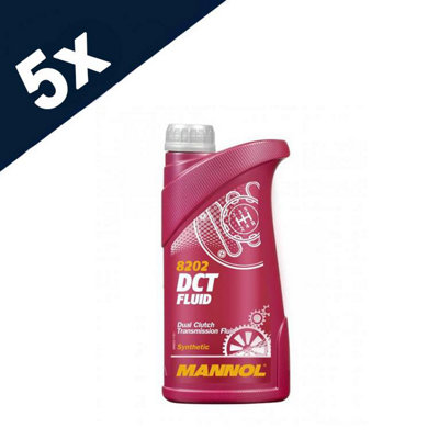 5x1L DCT DSG Fluid Dual Clutch Transmission Fluid Gear Oil VW/AUDI/SEAT ...