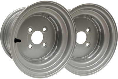 6.00x10 Wheel Rims 10" Inch Ride on Lawnmower Quad Bike 4 x 100mm PCD ...