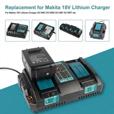6.0Ah 8.0Ah Charger For Makita 18V Battery Li-Ion