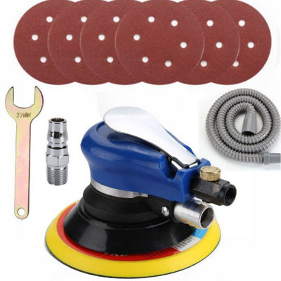 6" (150MM) AIR RANDOM ORBIT SANDER & POLISHER - DUAL ACTION FOR DIY ...