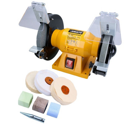 6" 150mm Bench Grinder 230v And Full General Purpose Metal Polishing ...