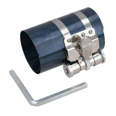 6" 150mm Engine Piston Ring Compressor Clamp 60-175mm Ratchet Type ...
