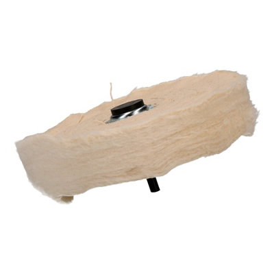 6" 150mm Soft Polishing Buffing Mop Cleaning Wheel with 6mm Spindle ...