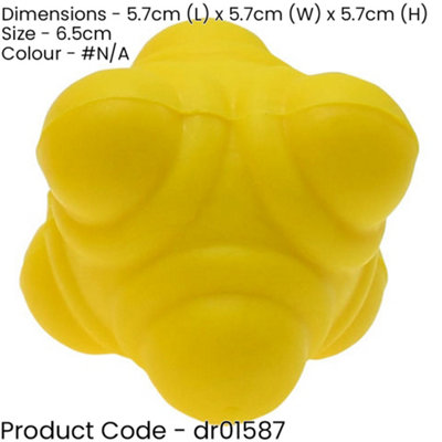 6.5cm Goalkeeping Reaction Ball - Random Bounce Reflex Save Training