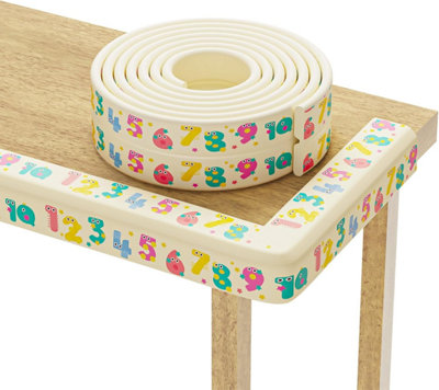 6.6 foot Soft Protective Foam Pad for Furniture Edges and Corner Guards ...