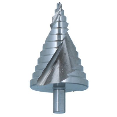 6-60mm Step Cone Drill 12 Step Hole Cutter HSS 4341 Finish Reamer 12mm Shank