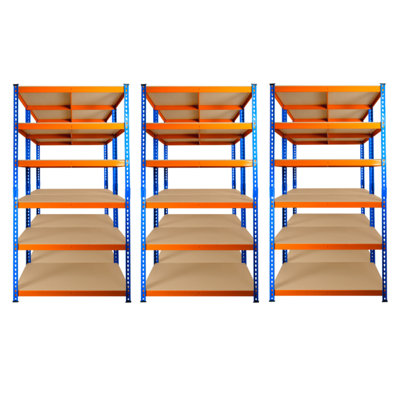 6 Bays of 6 Tier Extra Heavy Duty Storage Racking 1800h x 900w x 450d ...