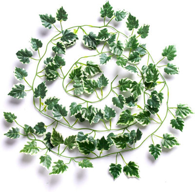 6 Best Artificial 7ft - 210cm Variegated Grape Ivy Garland String ...
