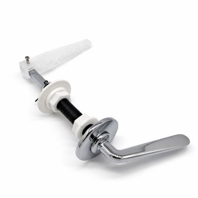6" Extended Handle Pack Chrome Plated - Long Lever with Fixings for ...