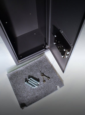 6-Gun Cabinet Police Approved, BS7558/92 Compliant, Secure Steel Gun Safe