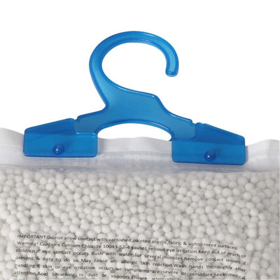 6 Hanging Wardrobe Dehumidifier - Moisture Absorber - With Hydrophilic ...