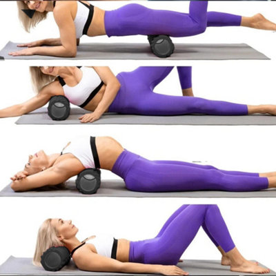 6 IN 1 Muscle Foam Roller Set Massage Roller Stick for Muscle Relax ...