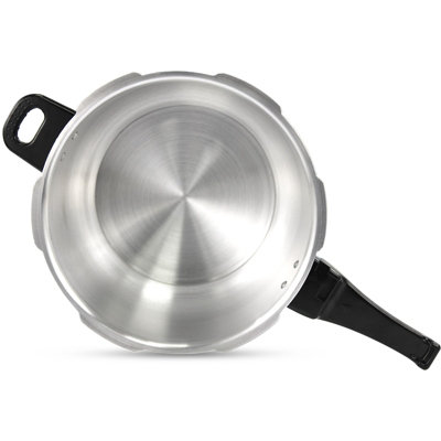 6 Litre Dual Handle aluminum Pressure Cooker Kitchen Catering Cookware