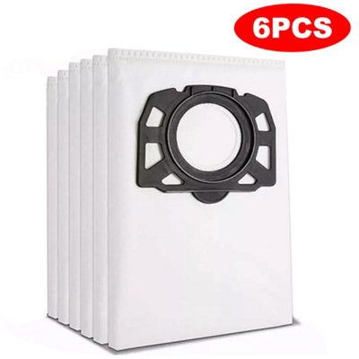 6 Pack Fleece Cloth Dust Bags fit Karcher WD2 PLUS WD3 KWD1 KWD3 WD3 ...