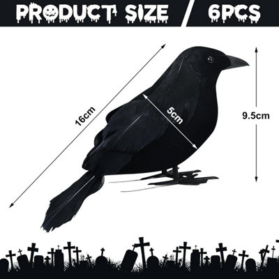 artificial flying crow