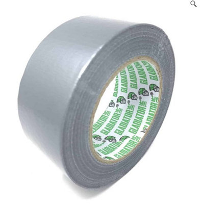 6 Pack of Silver 50mm x 50m Duct Tape