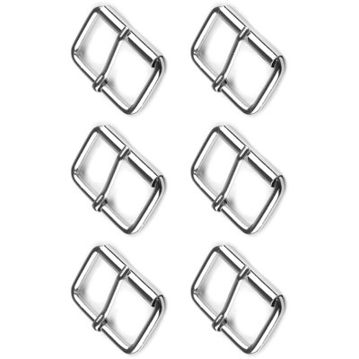 6 Pcs Buckles Set for 40 mm / 1.57" Webbing Strap, 6 x Belt Loops ...
