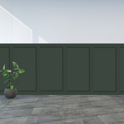 6 Piece MDF Wood Wall Panel Kit