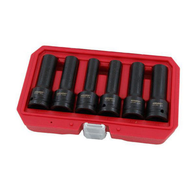 6 Piece Truck Impact E Socket Regular Socket Set 3/4 Dr (Neilsen CT2267 ...