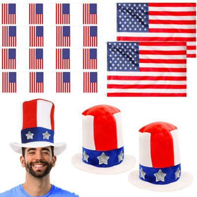 6 Piece USA American Independence Day Set