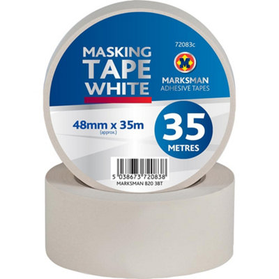 6 Rolls X Masking Tape 48mm X 35m General Purpose Strong Decorators ...