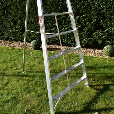6 Step Home Master Fixed Tripod Gardening Ladder