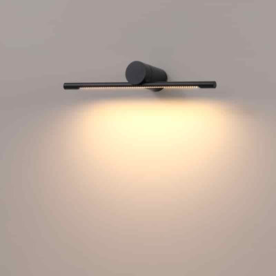 6 Watt Black Outdoor LED Sign Wall Light