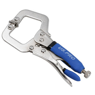 6" Welding Locking C Clamps Adjustable Fastener with Quick Release Grip ...