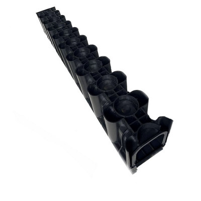 6 x 1m Lengths Shallow Flow Drainage Channel A15 Heelguard PVC Channel ...