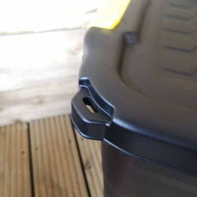 6 x 24L Heavy Duty Storage Boxes, Sturdy, Lockable, Stackable and ...