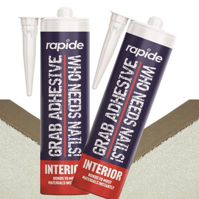 6 x 260ml High Power Instant Grab Interior Adhesive For DIY Mounting ...