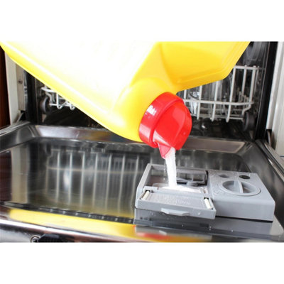 6 x Finish Dishwasher Powder Classic Lemon Sparkle Detergent Refill 1kg