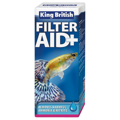 6 x King British Aquarium Filter Aid + 100ml