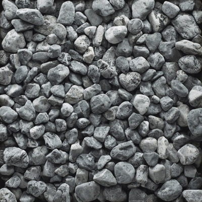 60-100mm Black round and oval Pebbles - Premium Aggregate Bulk Bag ...
