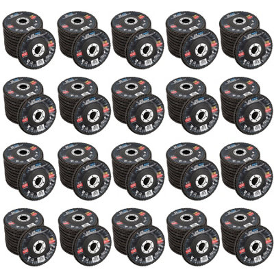 60 Grit Medium Flap Disc Calcined Aluminium Sanding Wheels Discs Type ...