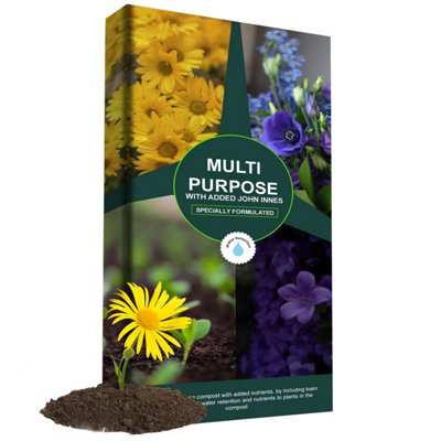 60 Litres (3 x 20 Litres) John Innes Multi Purpose Compost Gardening ...