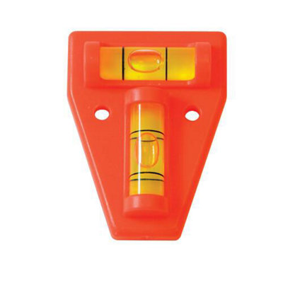 60 x 45mm 2 Way Mini Spirit Level/Leveller Tool Caravan/Camping Table ...