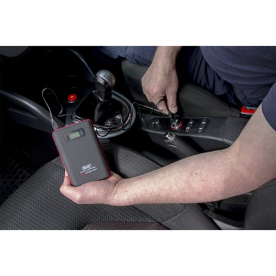 600A Compact Jump Start Power Pack - Lithium-ion Battery - Overload ...
