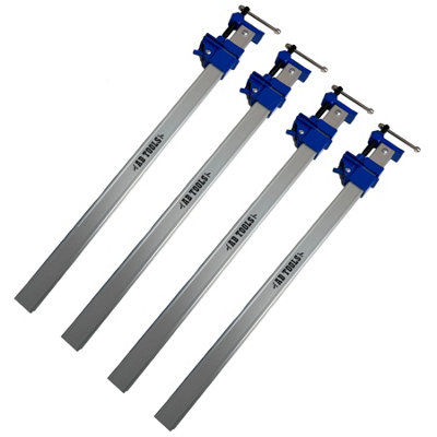 600mm Aluminium Sash Clamp Grip Bench Work Holder vice Slide Clamp 4pk