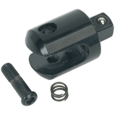 600mm Breaker Pull Bar - 1/2" Sq Drive Knuckle - Spring Loaded Socket ...