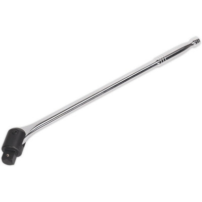 600mm Breaker Pull Bar - 1" Sq Drive Knuckle - Spring Loaded Socket ...