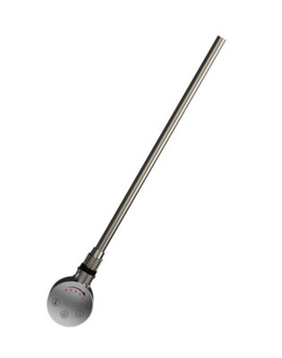 600W Thermostatic Heating Element with 1-5hrs Booster, Chrome