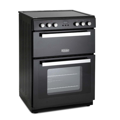 60cm Double Electric Cooker With Ceramic Hob, Freestanding ...